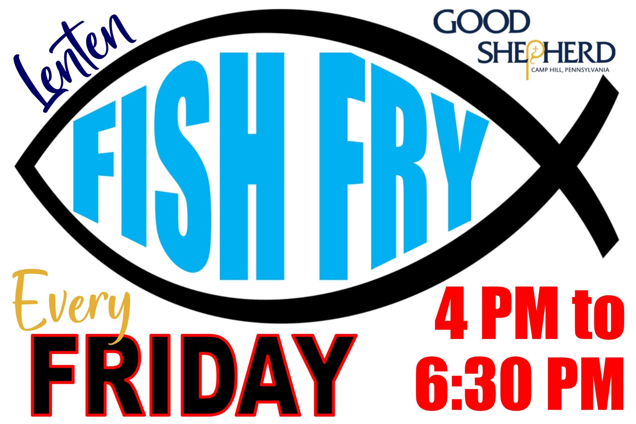 2026 * Student Volunteers * Fish Fry Fridays – Good Shepherd